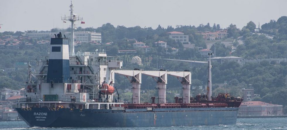 Corn Bulk Ship Leaves Chornomorsk Port For South Korea; Concerns Over ...